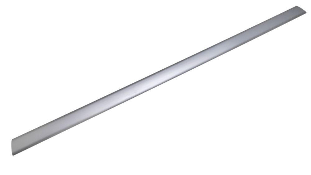 Self-Adhesive Cover Strip Silver 900mm x 38mm - Screwfix