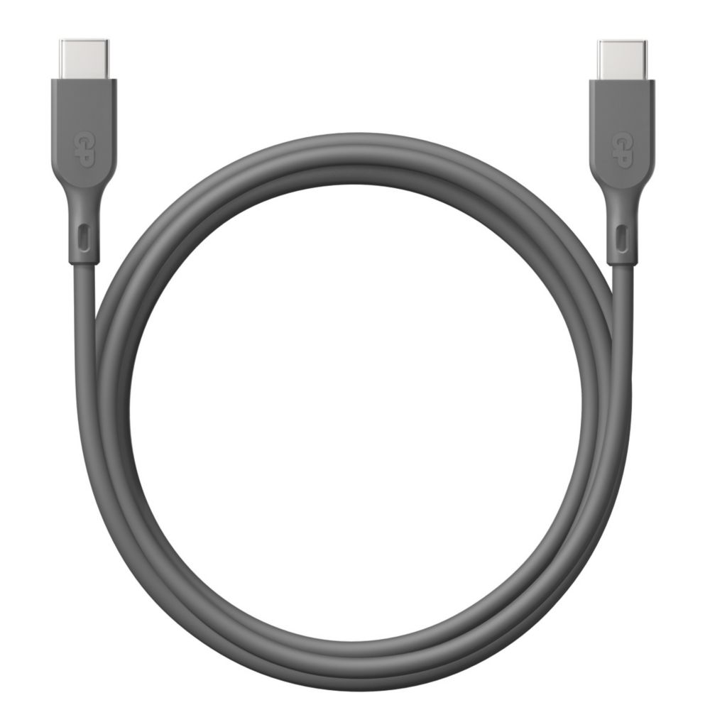 GP Batteries USB-C to USB-C Charging Cable 1m - Screwfix