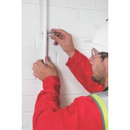 D-Line Fire Rated Conduit Saddles 20mm 20 Pack - Screwfix