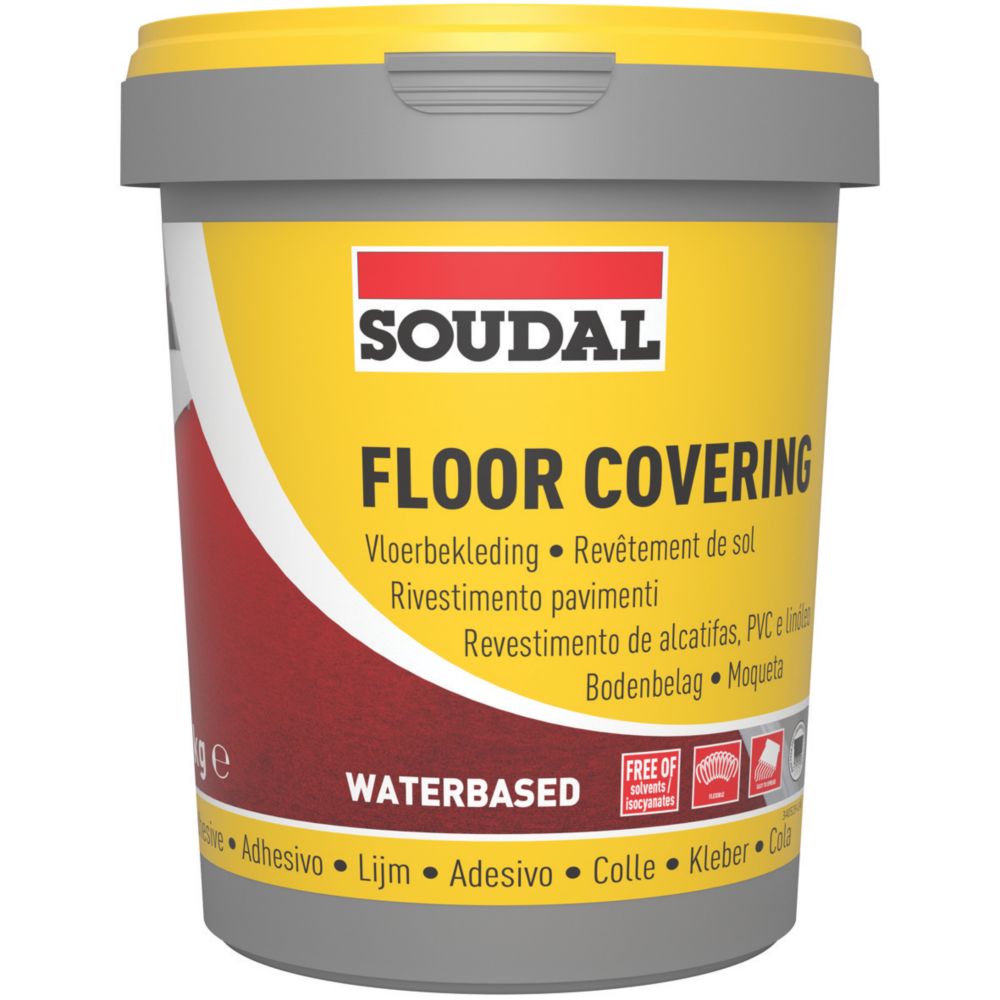 Soudal Floor Covering Adhesive 1kg - Screwfix