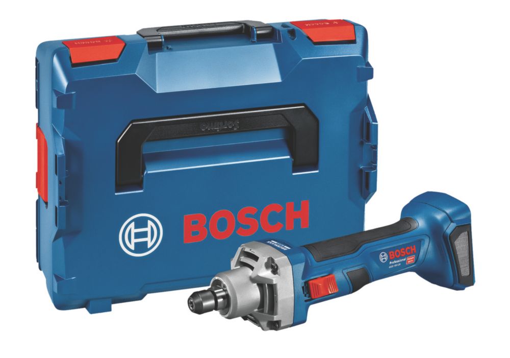 Bosch GGS 18V-20 18V Li-Ion Coolpack Brushless Cordless Die Grinder in L-Boxx - Bare - Screwfix