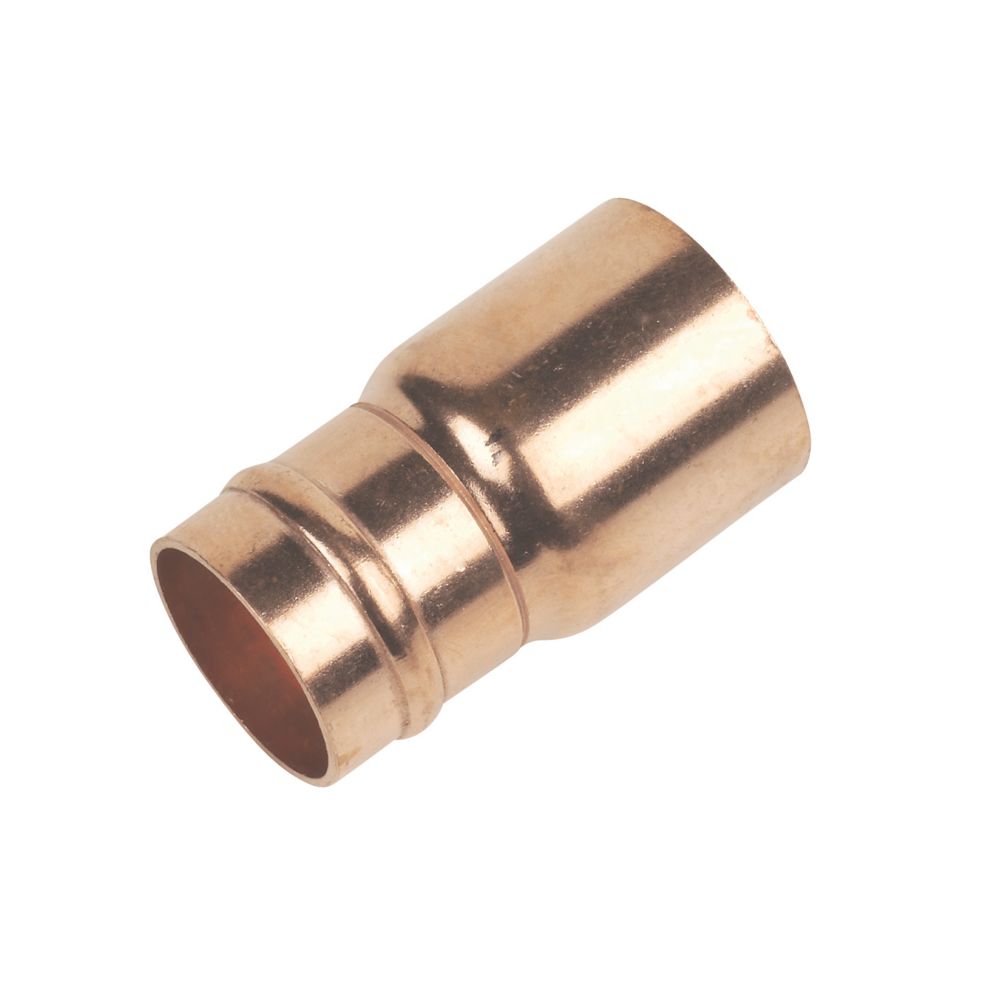 Flomasta Copper Solder Ring Fitting Reducer F 22mm x M 28mm - Screwfix