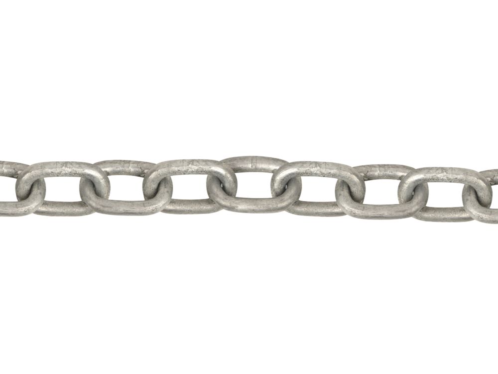Diall Zinc-Plated Welded Chain 5m - Screwfix