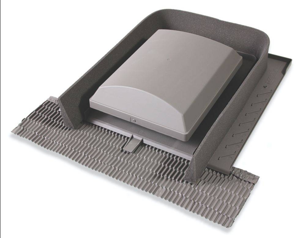 Glidevale Protect Universal Tile Ventilator Grey - Screwfix