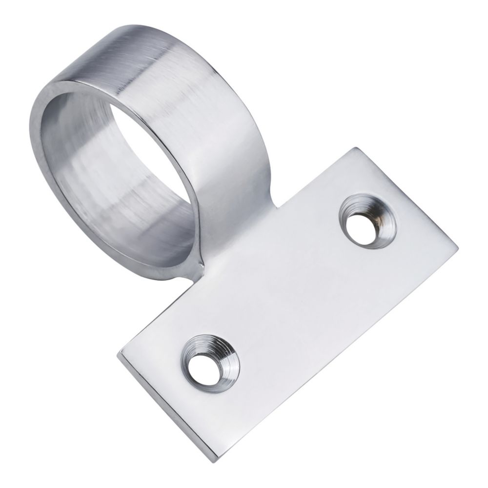 Smith & Locke Sash Window Ring Pull Satin Chrome 42mm x 45mm - Screwfix