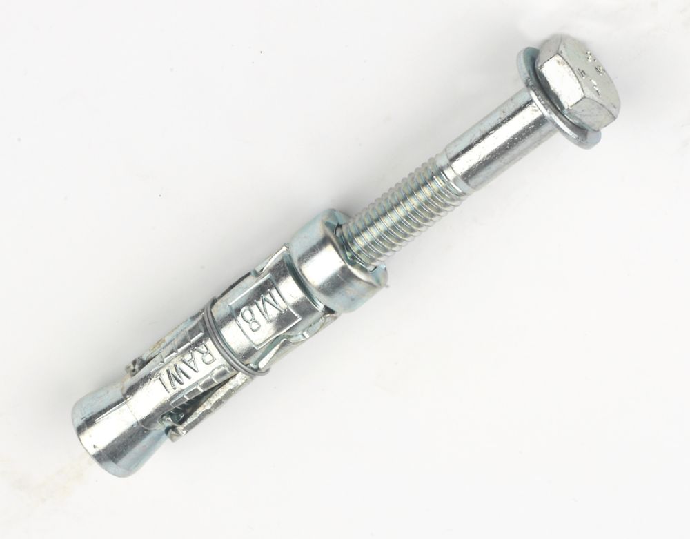 Rawlplug Rawlbolt Anchor with Loose Bolt M8 x 80mm 50 Pack - Screwfix