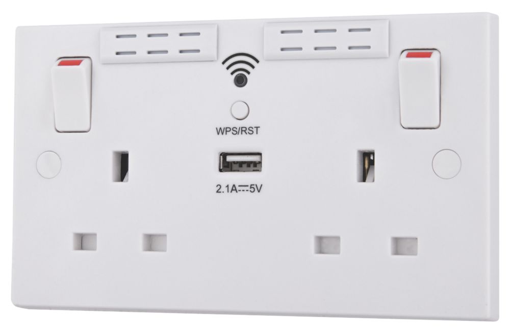 Double Sockets | 2 Gang Sockets | Screwfix.ie