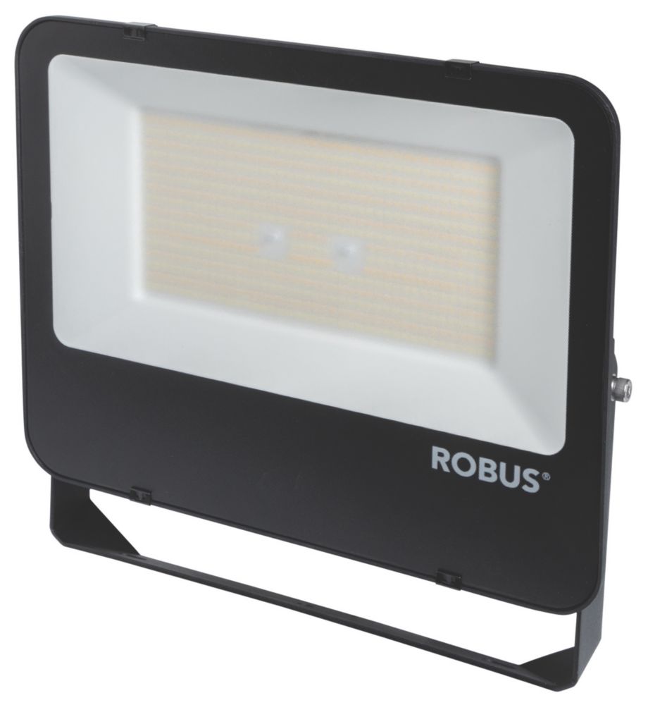 Robus Selest Indoor & Outdoor LED CCT Selectable Floodlight Black 200W ...