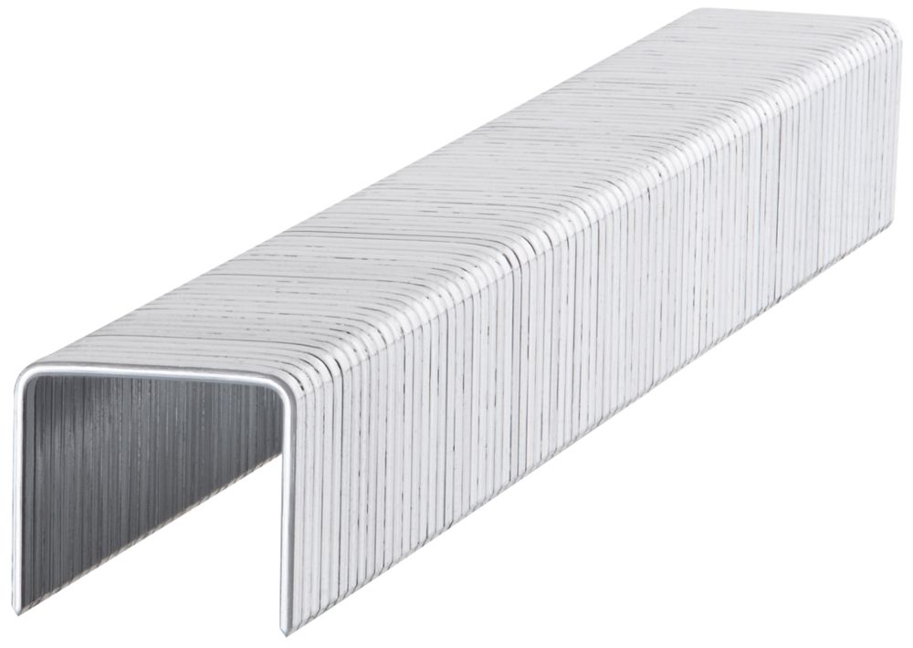 Stanley Heavy Duty Staples Bright 10mm x 10mm 1000 Pack - Screwfix