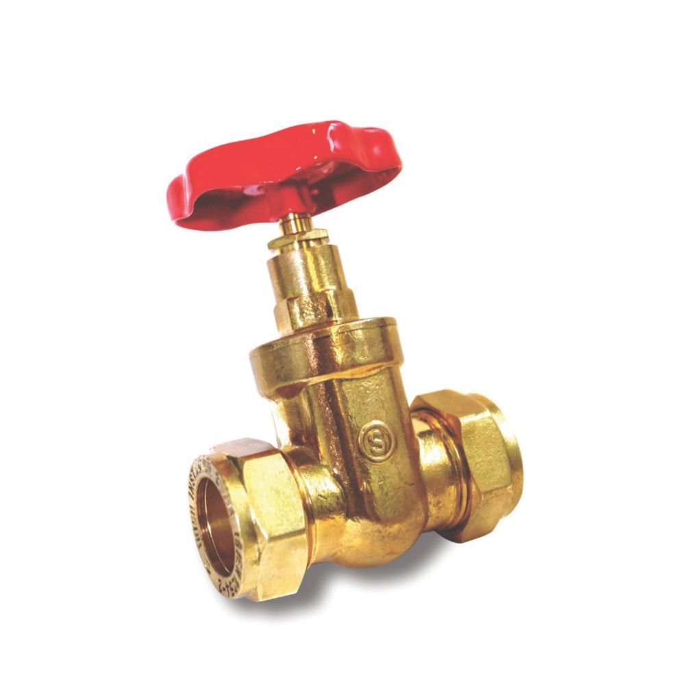 Instantor Gate Valve 3/4" - Screwfix