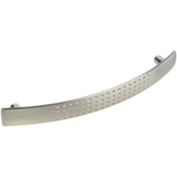Smith & Locke Dimple Pull Handles Brushed Nickel 155mm 2 Pack - Screwfix