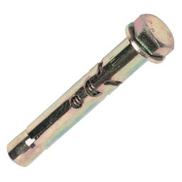 Fischer FSA Sleeve Anchors Bright Zinc-Plated 10mm x 60mm M8 20 Pack ...