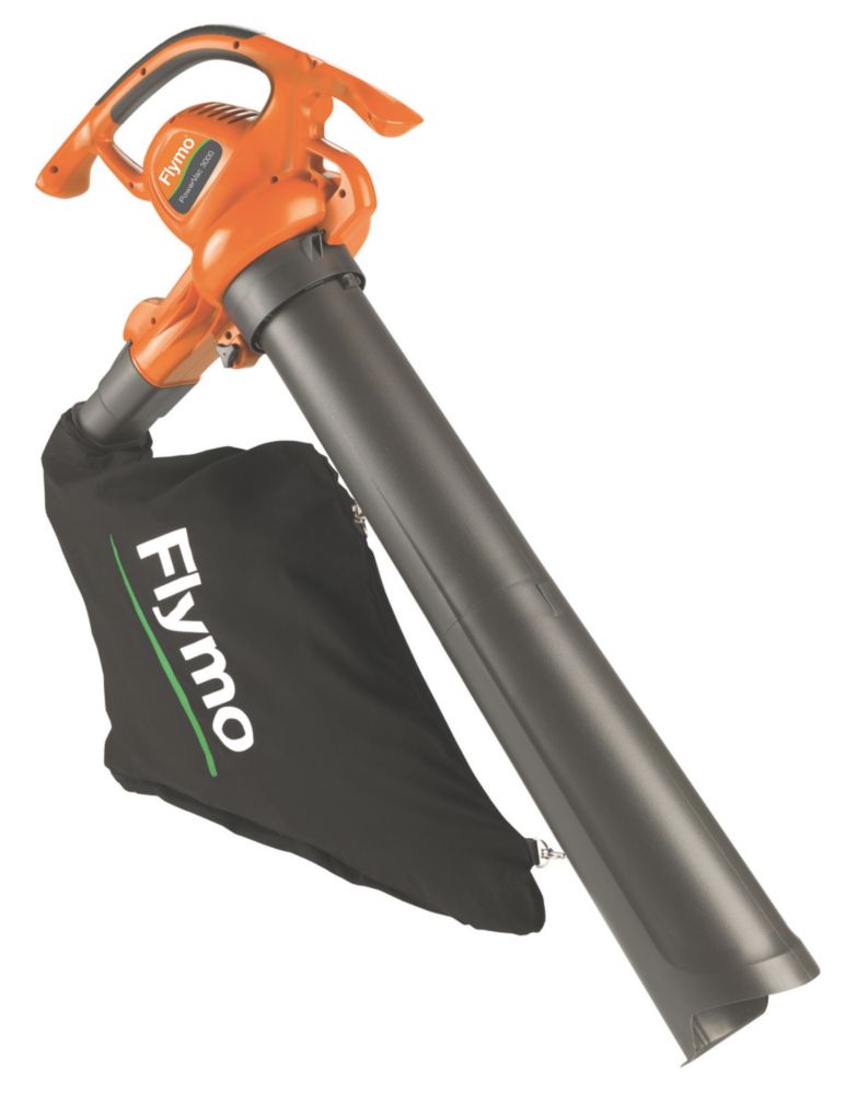 Flymo 3000W 230V Corded Brushless Electric Garden Blower & Vacuum ...