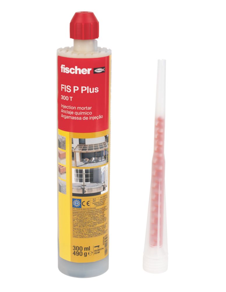 Fischer FIS P Plus Polyester Hybrid Mortar Injection Resin 300ml - Screwfix
