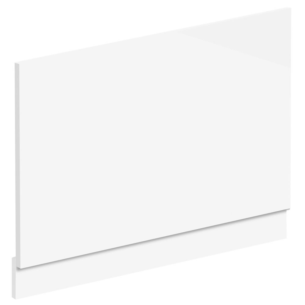 Highlife Bathrooms Halite Adjustable End Bath Panel 900mm Gloss White 2 ...