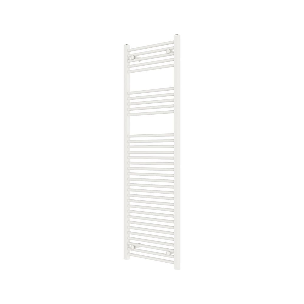 Flomasta 1600mm x 500mm 2409BTU White Flat Towel Radiator - Screwfix