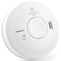 Aico Ei3016 Mains Interlinked Optical Smoke Alarm - Screwfix