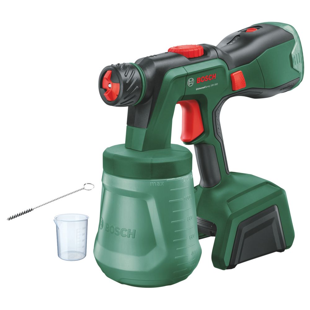 Bosch UniversalSpray 18V-300 0603208100 18V Cordless Paint Sprayer ...