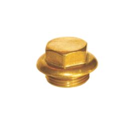 Instantor Brass BSP Blanking Plug 3/4" - Screwfix