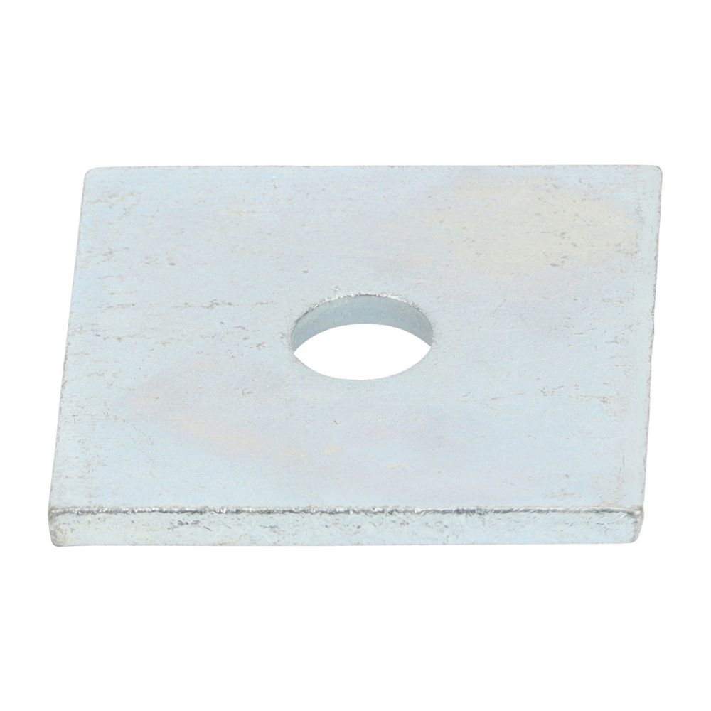 Timco Carbon Steel Square Plate Washers M8 x 3mm 100 Pack - Screwfix