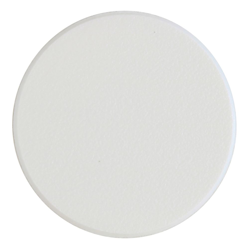 Timco 13mm 112 Pack White Matt Screw Cover Stickers - Screwfix