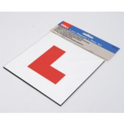 Hilka Pro-Craft Magnetic L-Plates 2 Pair - Screwfix