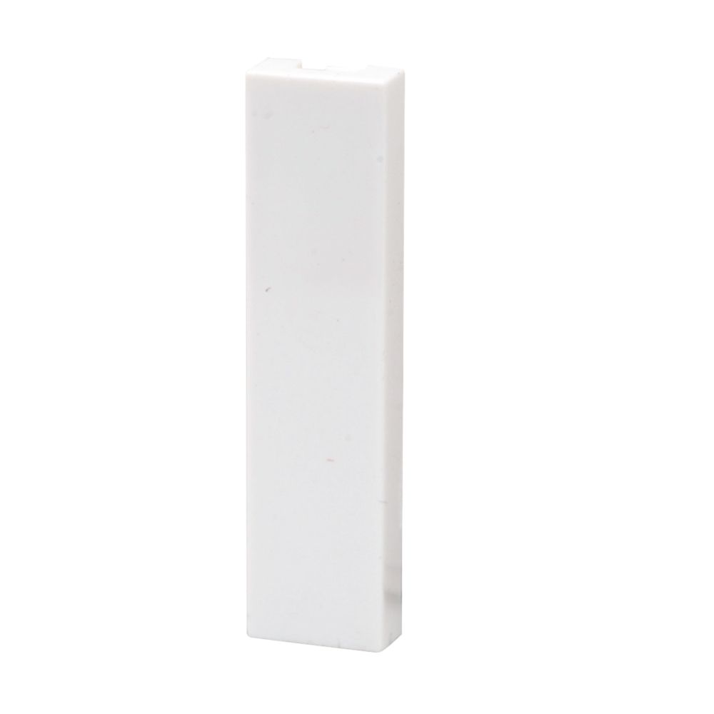 LAP 1/2-Module Modular Blanking Plate White - Screwfix