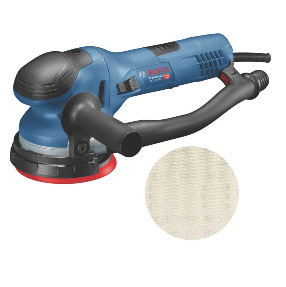 Bosch GET 55-125 125mm Electric Random Orbit Sander 230V - Screwfix