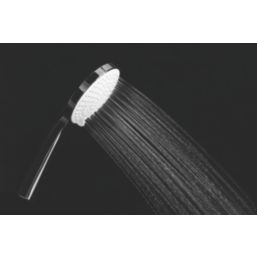 Swirl Solent Riser Rail Set Chrome - Screwfix