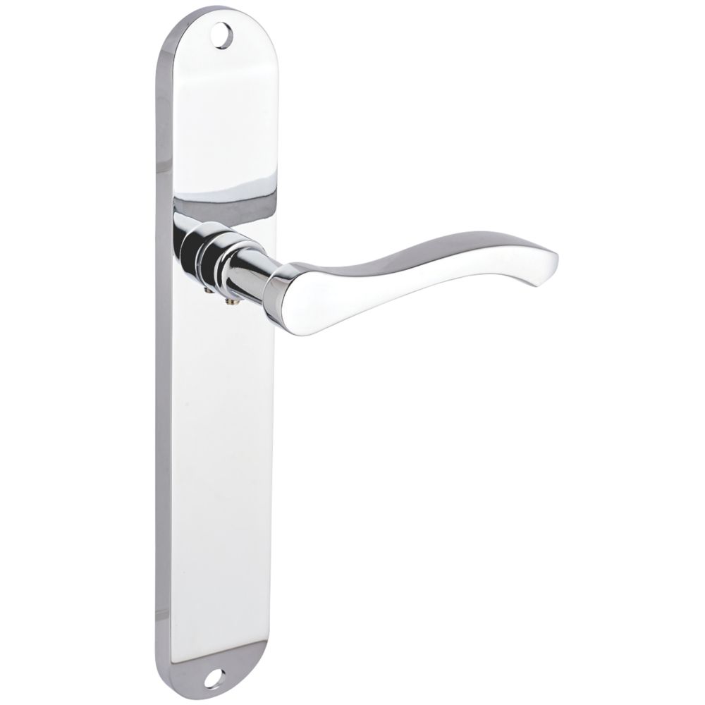Smith & Locke Bigbury Fire Rated Latch Long Lever Door Handles Pair ...