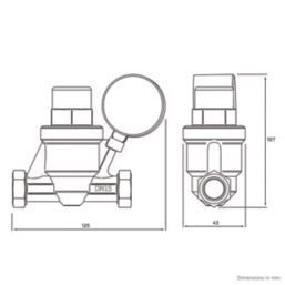 Reliance Valves Predator Pressure Reducing Valve 1-6bar 15mm x 15mm ...