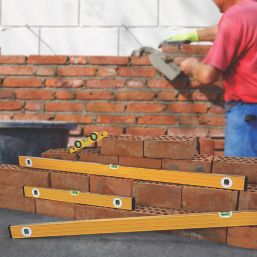 Essentials Aluminium Level Set 4 Pieces - Screwfix