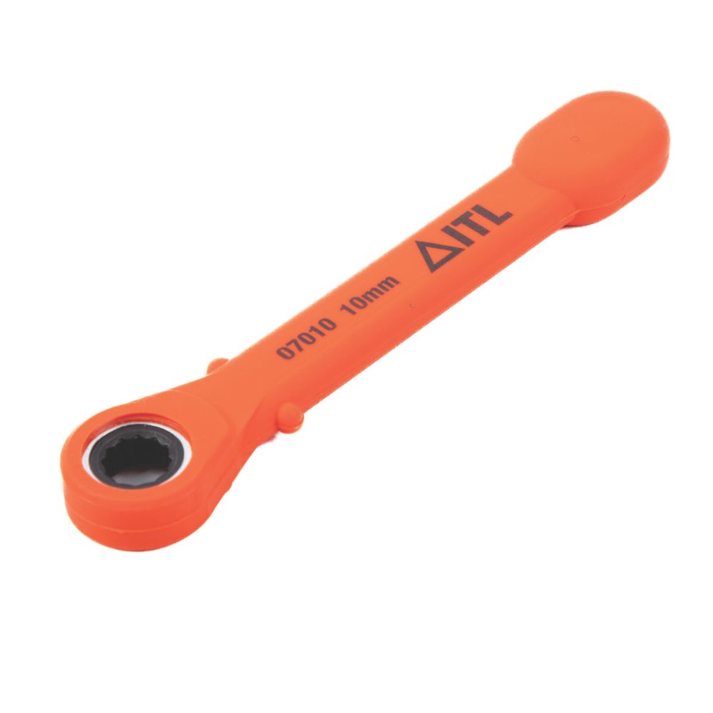 ITL 07010 Ratchet VDE Ring Spanner 10mm - Screwfix