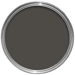 V33 2Ltr Graphite Black Satin Acrylic Multi Surface Paint - Screwfix