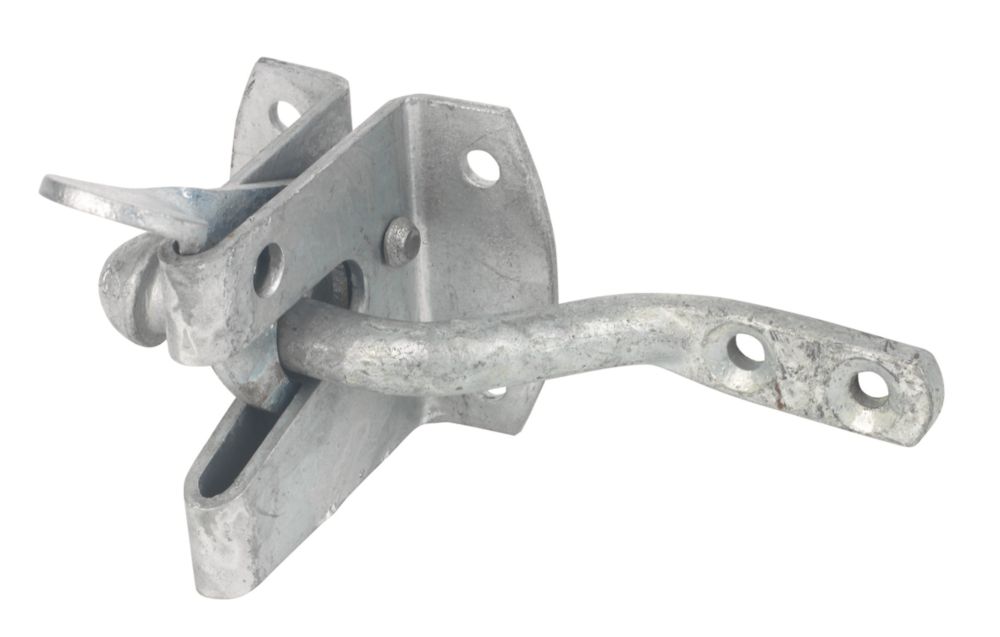 GateMate Large Gate Catch Silver 120mm - Screwfix
