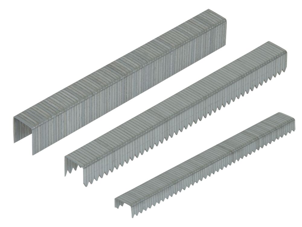 Easyfix Staples Multi-Pack Zinc-Plated 1875 Pieces - Screwfix