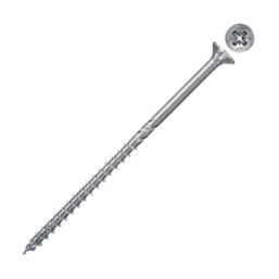 Fischer Power-Fast PZ Double-Countersunk Screws 5mm x 100mm 100 Pack ...