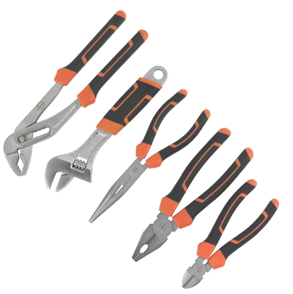 Magnusson Pliers Set 5 Pieces - Screwfix