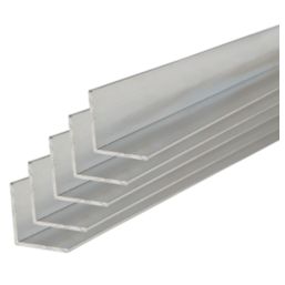 Stormguard Aluminium Angles 19mm x 1219mm x 19mm 5 Pack - Screwfix