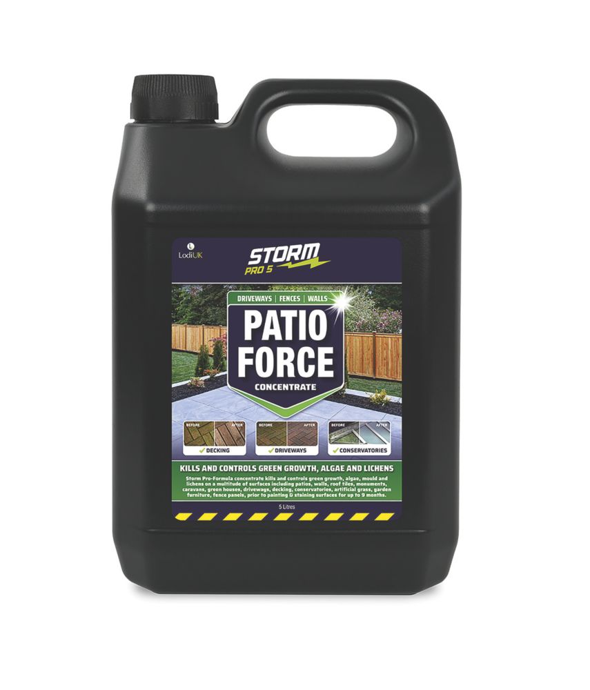 Storm Pro 5 Patio Force Concentrate 5Ltr - Screwfix