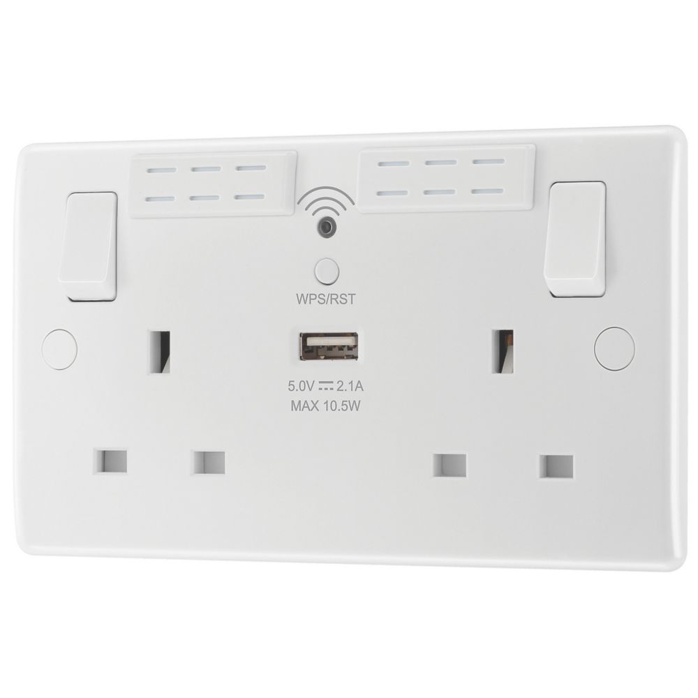 Wifi Extender Sockets | Wifi Sockets | Screwfix.ie