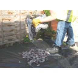 Apollo Heavy Duty Weed Control Fabric 14m x 1m - Screwfix