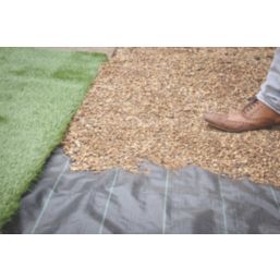 Apollo Heavy Duty Weed Control Fabric 14m x 1m - Screwfix