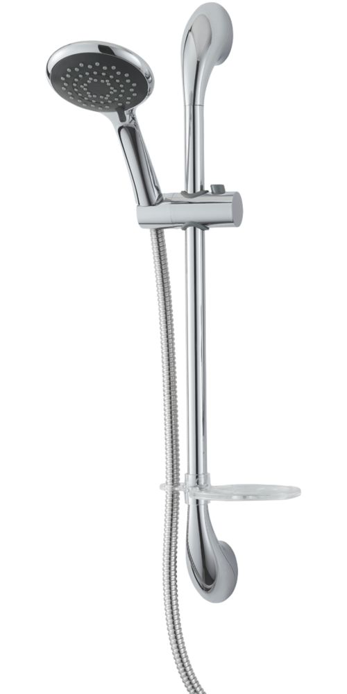 Triton Luxury Shower Kit Chrome - Screwfix