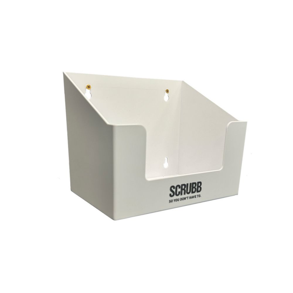 Scrubb 5Ltr Wall Cradle For Hand Cleaner White - Screwfix
