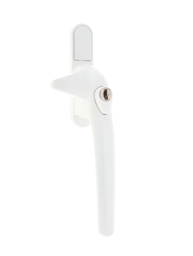 Mila RM Cockspur Right-Handed Window Handle White - Screwfix