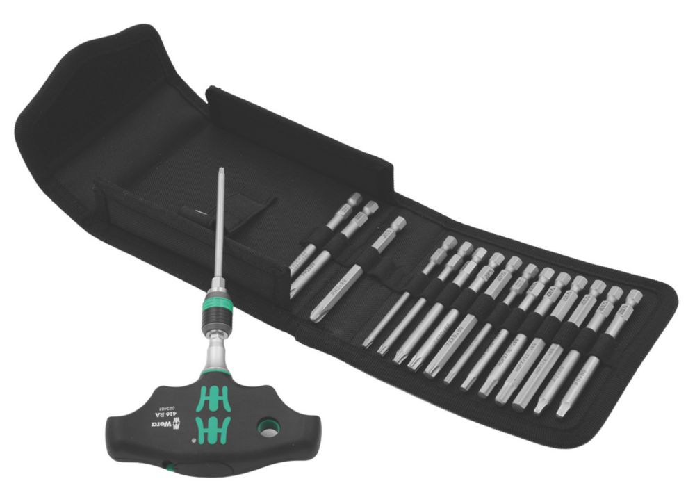 Wera Kraftform Kompakt 400 RA Imperial 1 Interchangeable Ratchet ...