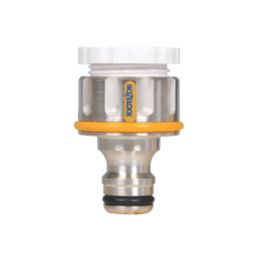 Hozelock 1/2 & 3/4" Threaded Tap Connector - Screwfix