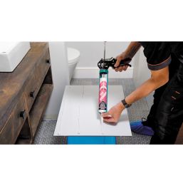 Geocel Trade Mate Solvented Mirror Fix White 310ml - Screwfix