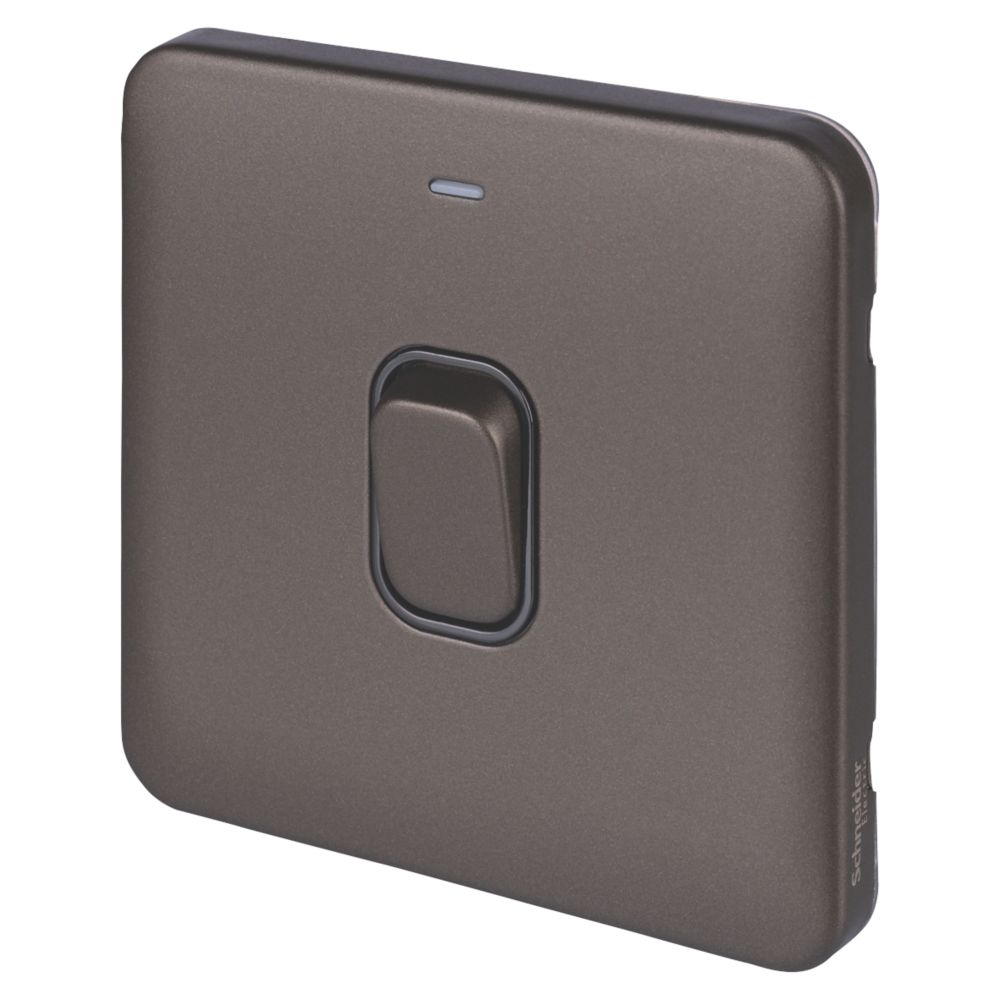 Schneider Electric Lisse Deco 20AX 1-Gang DP Control Switch Mocha ...